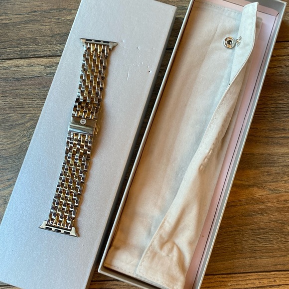 Michele | Accessories | Michele Good And Silver Watch Band | Poshmark
